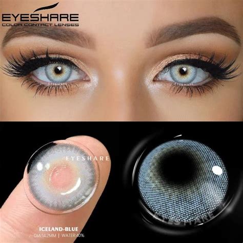 Ice Blue Contact Lenses Lensmate