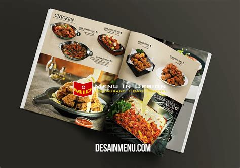 Desain Menu Restoran Korea