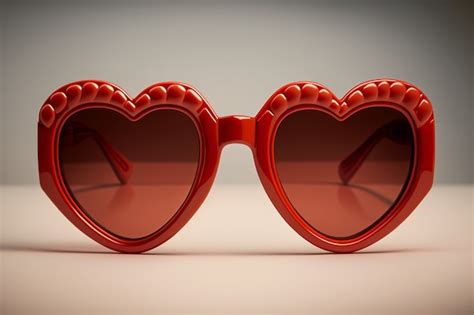 Free Photo View Of Heart Shapes Sunglasses