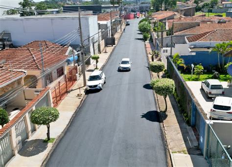 Prefeitura finaliza 14 km de recapeamento asfáltico de pacote 32
