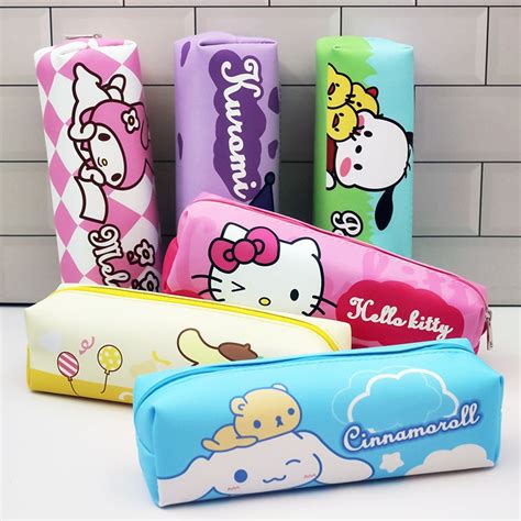 三丽鸥单拉笔袋笔盒小学生创意可爱库洛米美乐蒂文具盒 Sanrio Pencil Case Shopee Malaysia