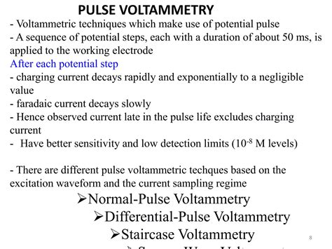 Voltammetry And Polarography Pptx
