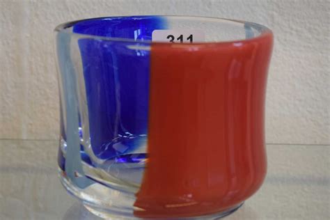 Konstglasskål E Höglund 1376 — Luleå Auktionsverk