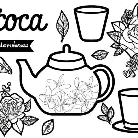 Desenhos De Variedades De Chá Para Imprimir E Colorir