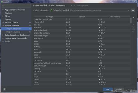 Pycharm Python Interpreter 配置pycharm Import Interprete Csdn博客