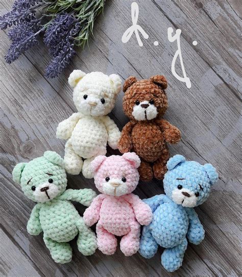 Plush Teddy Bear Crochet Pattern At Erin Wright Blog
