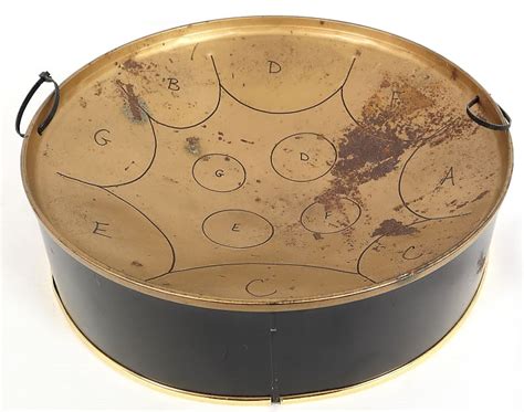 Fancy Pans Steel Pan Drum Key Of C 14 X 4 25 Percussion Reverb