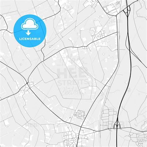 Vector Pdf Map Of Tynaarlo Netherlands Hebstreits