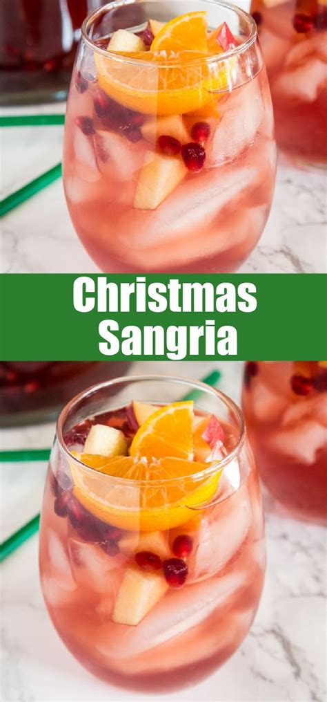 Winter Sangria Recipe White Holiday Sangria