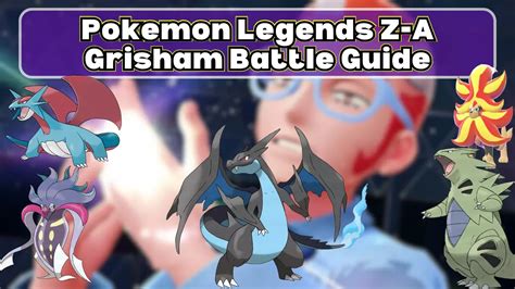 Pokemon Legends Z A Grisham Battle Guide The Game Haus