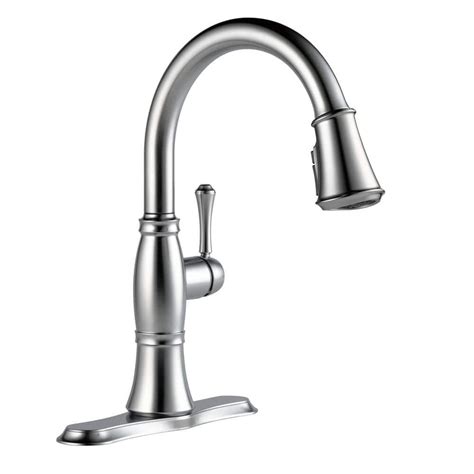 Have A Question About Delta Cassidy Single Handle Pull Down Sprayer