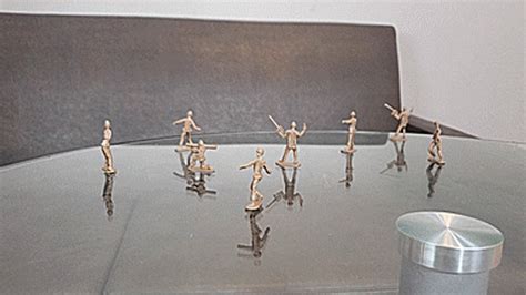 Pantyhosed Amazon Giantess Smothers And Devours Tiny Shrunken Soldiers