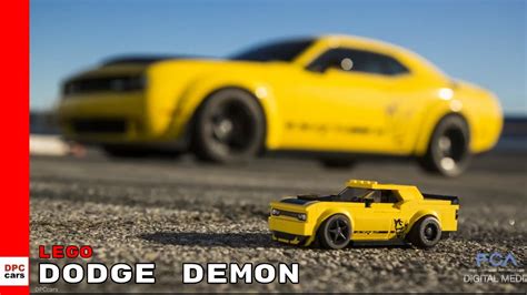 Dodge Challenger SRT Demon LEGO - YouTube