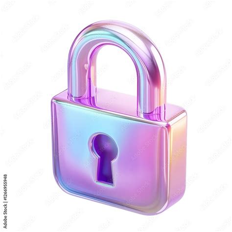 3d Lock Icon Representing Privacy And Security Designed With A Modern Aesthetic Emphasizing