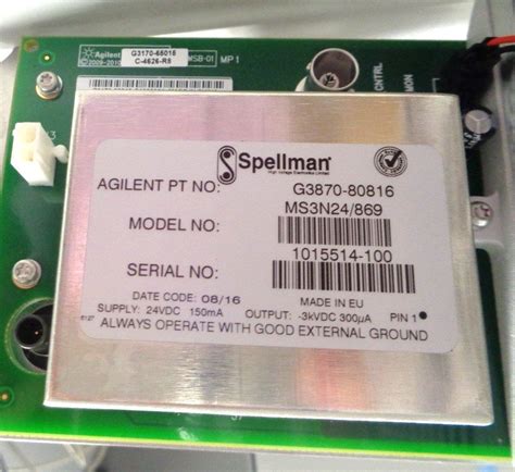 Agilent 5977 Analyzer G3870 80816 Cal L Enterprises