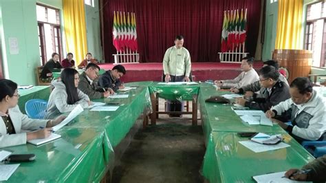 မိုးနဲမြို့၌ စီမံကိန်းရေးဆွဲ အကောင်အထည်ဖော်ရေးကော်မတီ လုပ်ငန်းညှိနှိုင