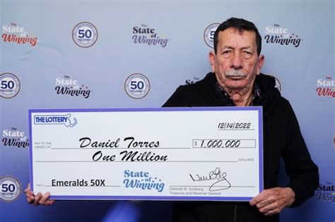 Mass State Lottery Winner Revere Man Claims 1 Million Scratch Ticket