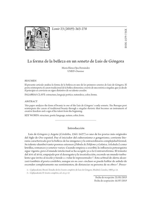10 Ojea Maria Pdf Poesía Barroco