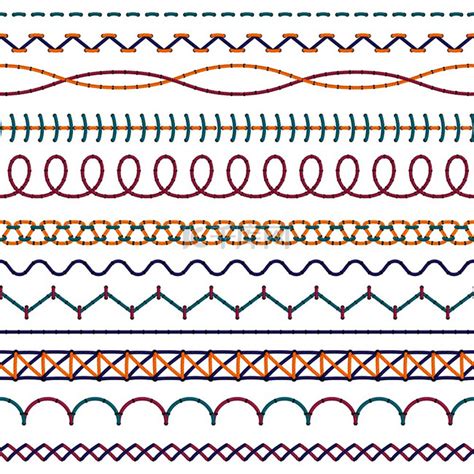 刺绣针法。素材图片免费下载 千库网
