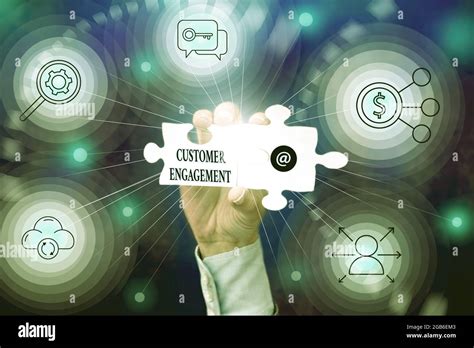 Inspiration Showing Sign Customer Engagement Concept Meaning The Emotional Connection Between A