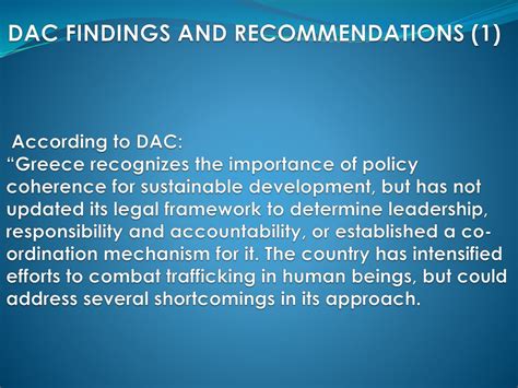POLICY COHERENCE FOR SUSTAINABLE DEVELOPMENT (PCSD) OECD/DAC ...