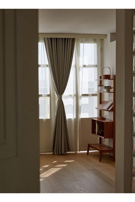 테라스 린넨룩 암막커튼세트 민자 7종 한샘몰