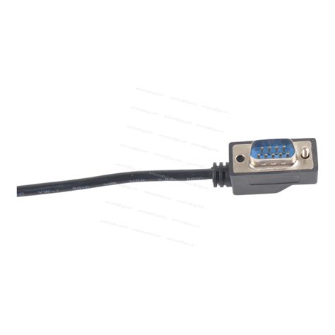 Professional Right Angled Db9 Male To Straight Db 9pin Female Cable