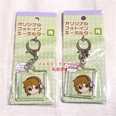 セリア オリジナルフォトインキーホルダー 正四角形サイズ 2個 メルカリ