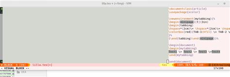 Plugin Vim Latex How To Fix The Huge Indent Vi And Vim Stack Exchange