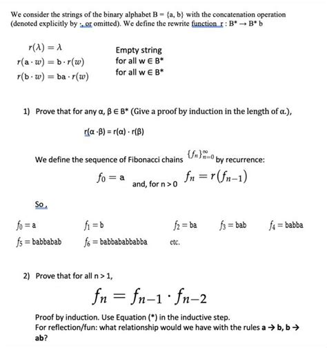 Solved We Consider The Strings Of The Binary Alphabet