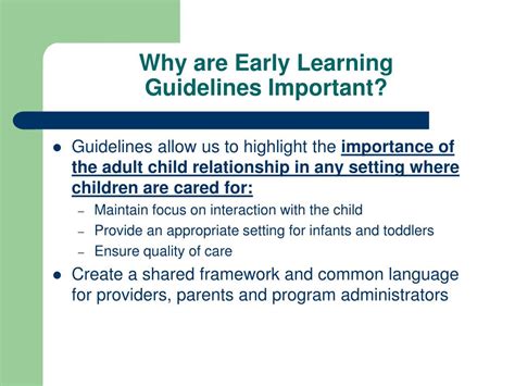 Early Learning Guidelines Training At Skye Fishbourne Blog