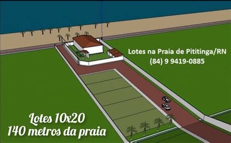 Lotes A Venda Na Praia De Pititinga Rn