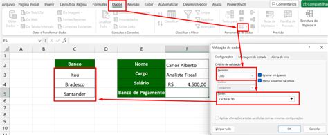 Mensagem De Alerta No Excel Na Lista Suspensa