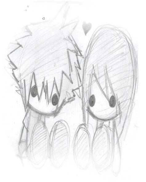 Pin By Tearsfallingdownmyface On пары Graffiti Drawing Emo Art Cute Drawings