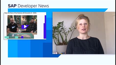 Opensap Generative Ai Abap Deploy Docker To Cf Sac Q Sap Developer News Youtube