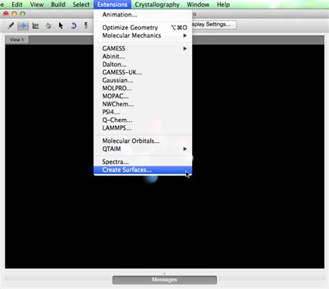 Viewing Electrostatic Potential Maps Avogadro