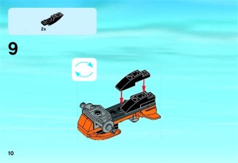 Lego Instructions For Set 60032 Arctic Snowmobile City Arctic