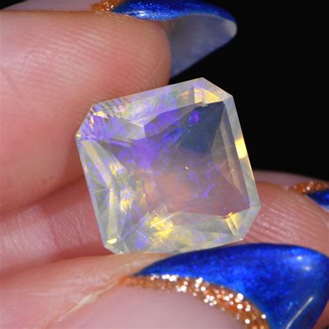 Black Opal 1 62 Ct Opal Galaxy