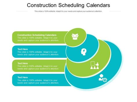 Construction Scheduling Calendars Ppt Powerpoint Presentation Ideas Design Cpb Presentation