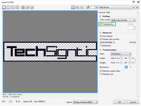 Tutorial Export File Coreldraw X7 Ke  Dan Png Techsigntic