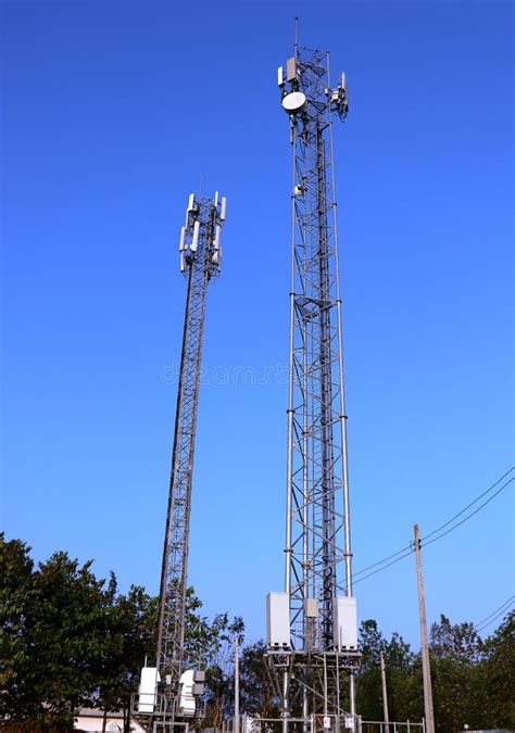 Telephone Semaphore Stock Image Image Of Background 124451197