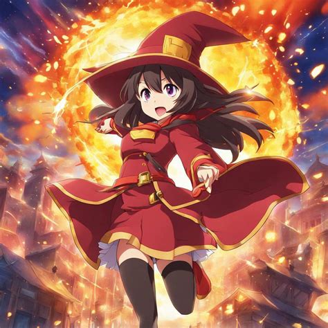 Explosion Megumin From Konosuba By Elryusam On Deviantart