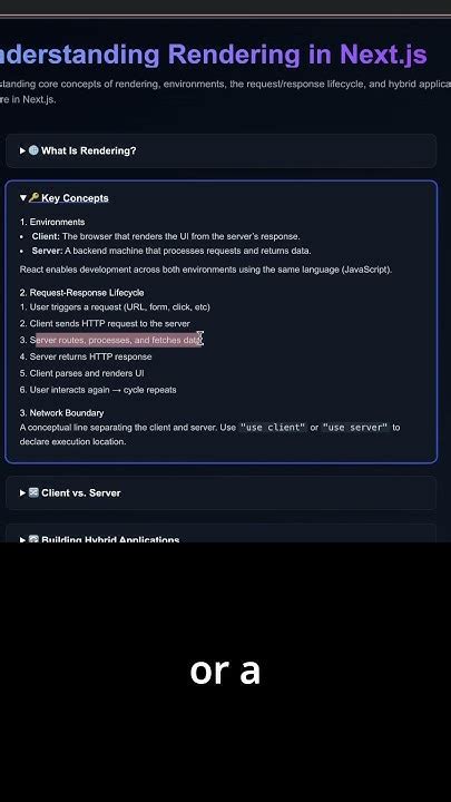Did You Know This About Nextjs Nextjs Reactjs Javascript Youtube