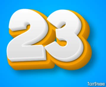 Number 23 Logo