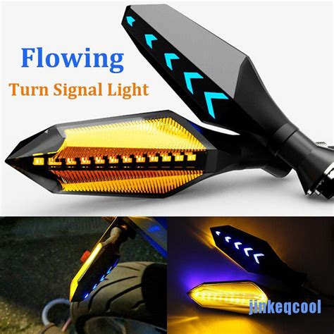 Jinkeqcool Indicador Sequencial De Fluxo De 8mm Para Motocicleta
