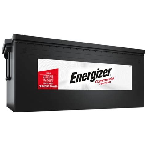 Energizer Commercial Premium 225 Ah Levo Akumulator EPonuda