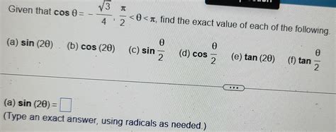 Solved Use The Figure To Evaluate The Function Given That Chegg
