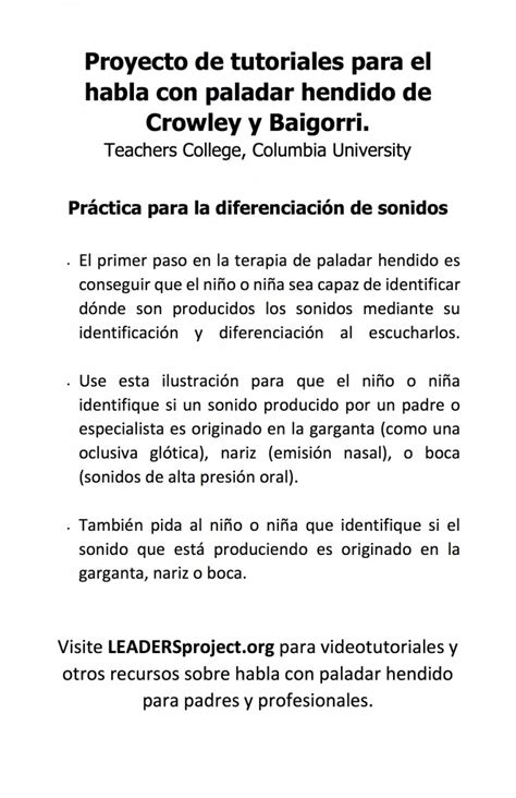 Proyecto De Tutoriales Para El Habla LEADERSproject