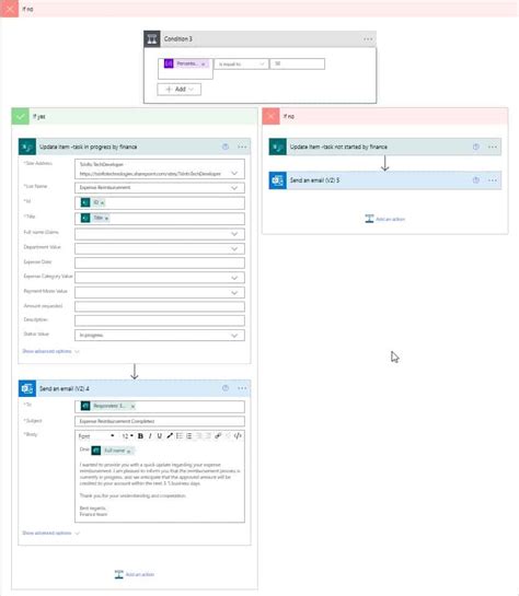expense reimbursement and approval using power automate [sharepoint