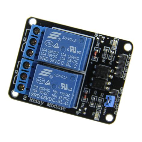 Modulo Relay Doble 5vdc 250v 10amp Compatible Arduino Raspberry Esp